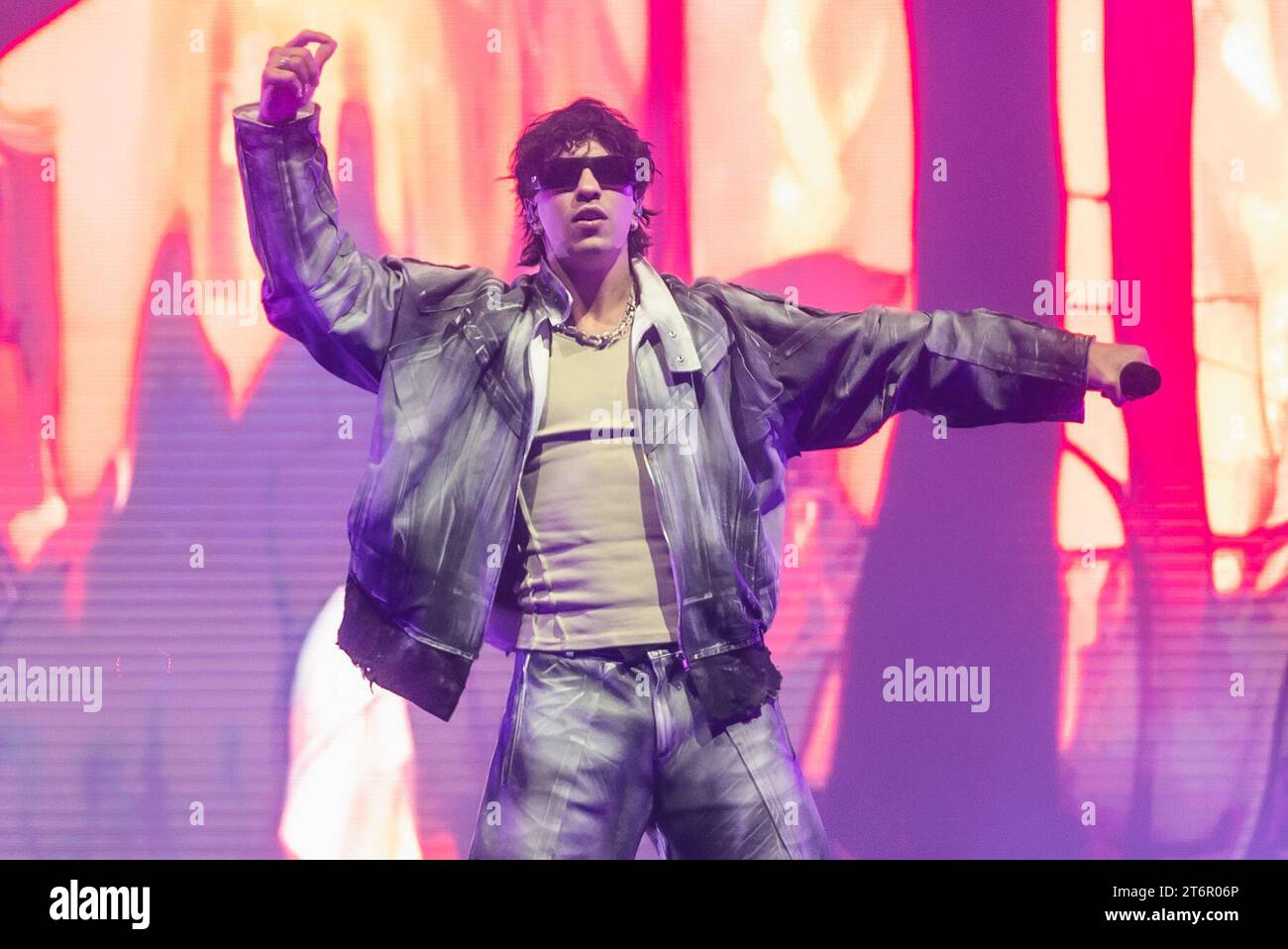 the Genoese rapper Tedua, real name Mario Molinaro, stops in his city ...