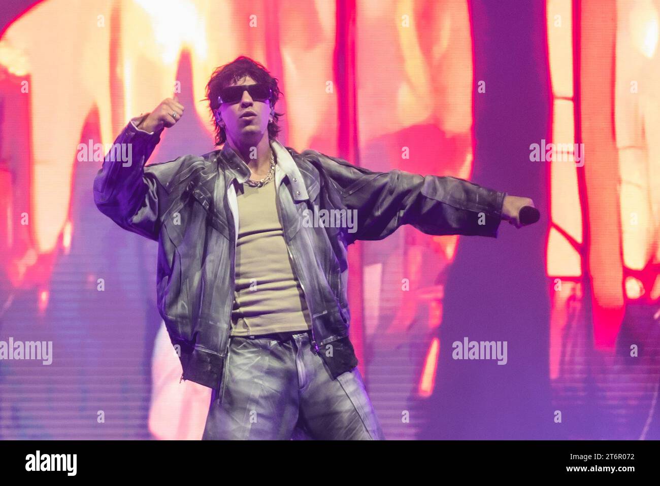 the Genoese rapper Tedua, real name Mario Molinaro, stops in his city ...