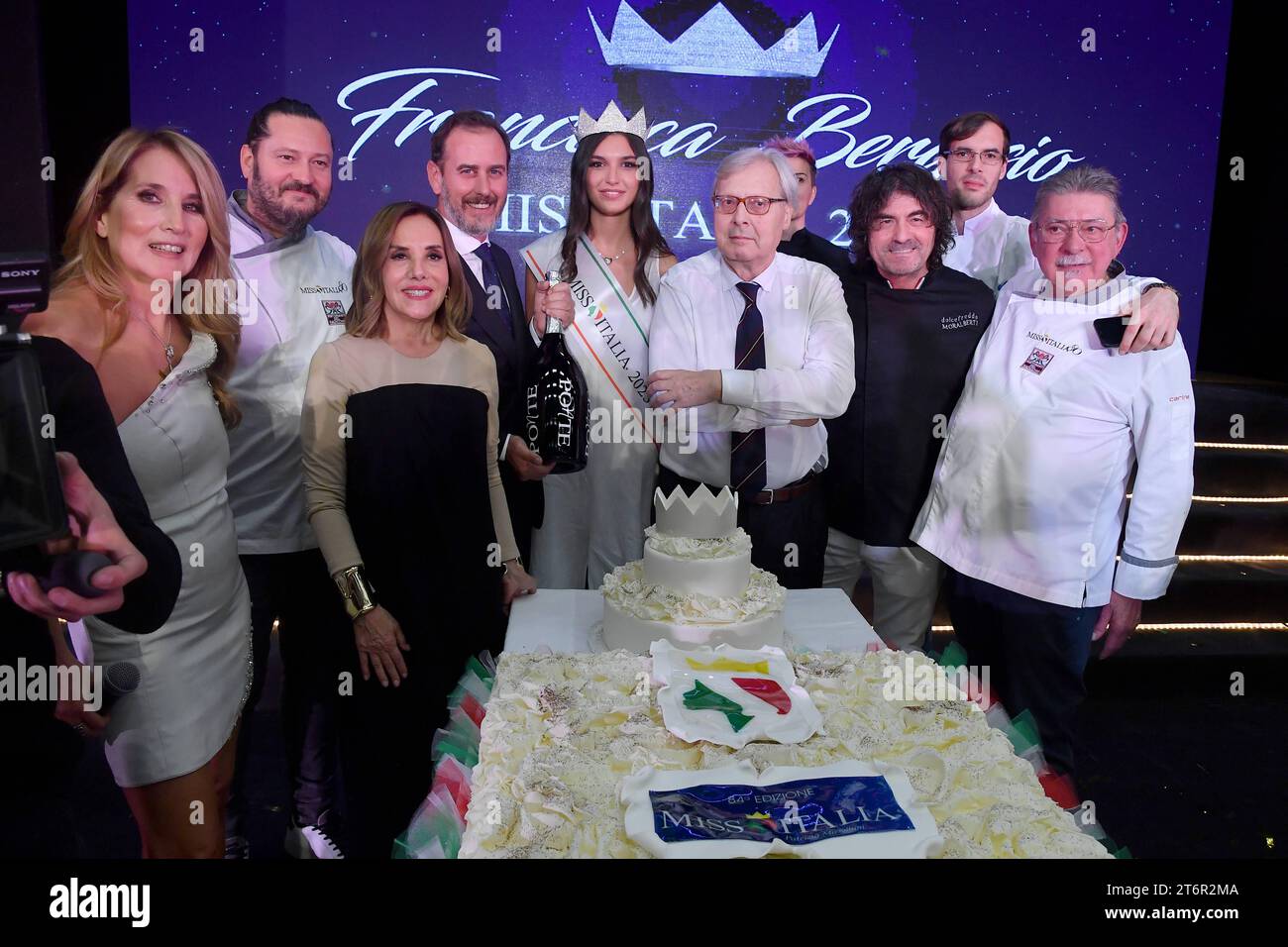 Salsomaggiore Terme: Congress Palace. Miss Italy 2023 election. In the ...