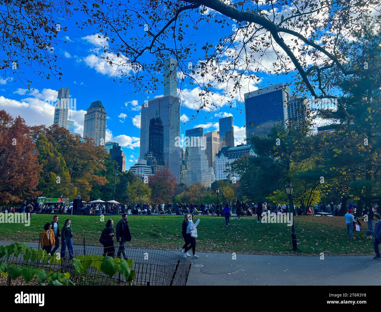 New York City, United States. 11th November, 2023. Manhattan Skyline is ...