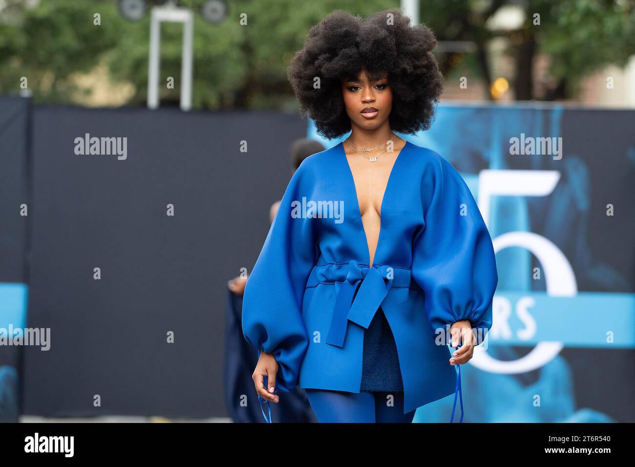 November 11, 2023: Models in action at Austin Fashion Week, Saturday ...