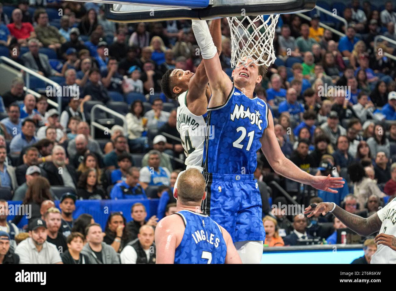Orlando, Florida, USA, November 11, 2023, Orlando Magic center Moritz ...