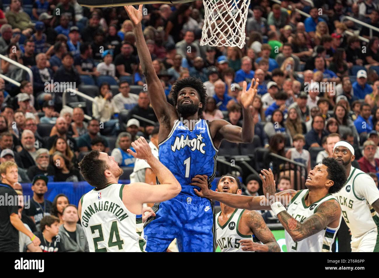 Orlando, Florida, USA, November 11, 2023, Orlando Magic center Jonathan ...