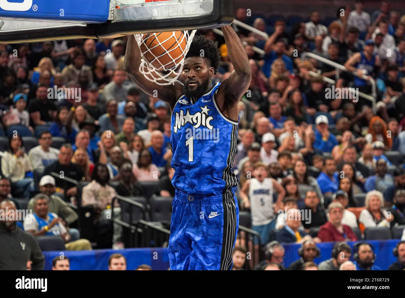 Orlando, Florida, USA, November 11, 2023, Orlando Magic center Jonathan ...