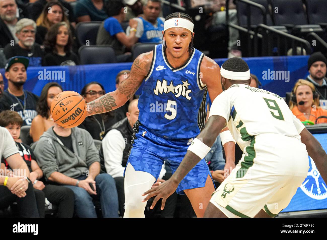 Orlando, Florida, USA, November 11, 2023, Orlando Magic forward Paolo ...