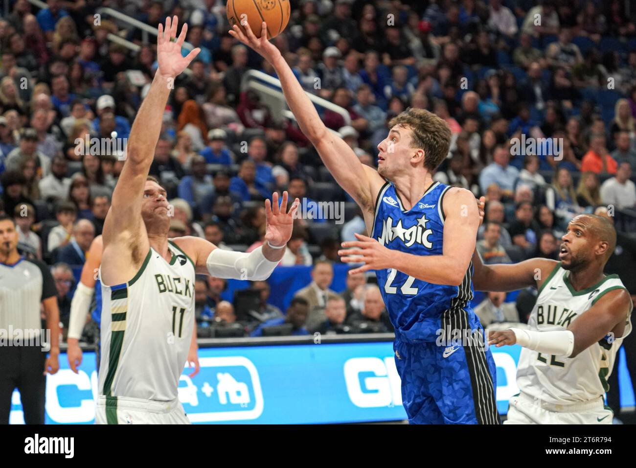 Orlando, Florida, USA, November 11, 2023, Orlando Magic forward Franz ...