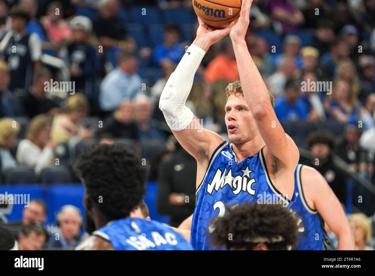 Orlando, Florida, USA, November 11, 2023, Orlando Magic center Moritz ...