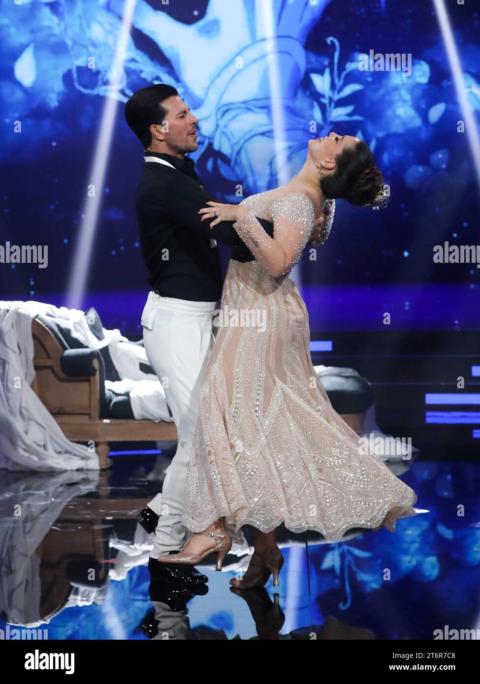 Rome, Rai auditorium of the Foro Italico, TV broadcast "Dancing with the Stars". Pictured: Wanda ...