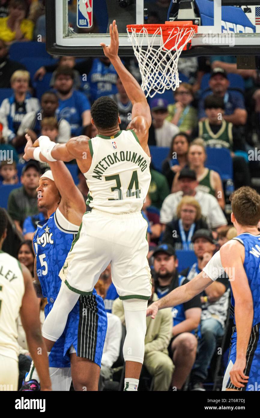 Orlando, Florida, USA, November 11, 2023, Milwaukee Bucks forward ...