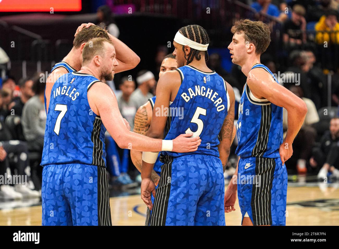 Orlando, Florida, USA, November 11, 2023, Orlando Magic players Joe ...