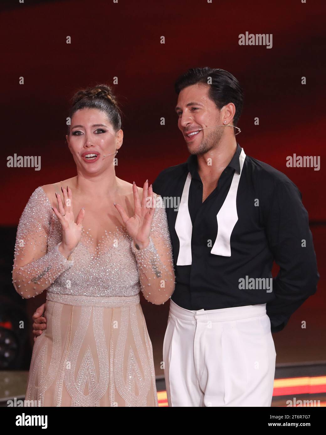 Rome, Rai auditorium of the Foro Italico, TV broadcast "Dancing with ...