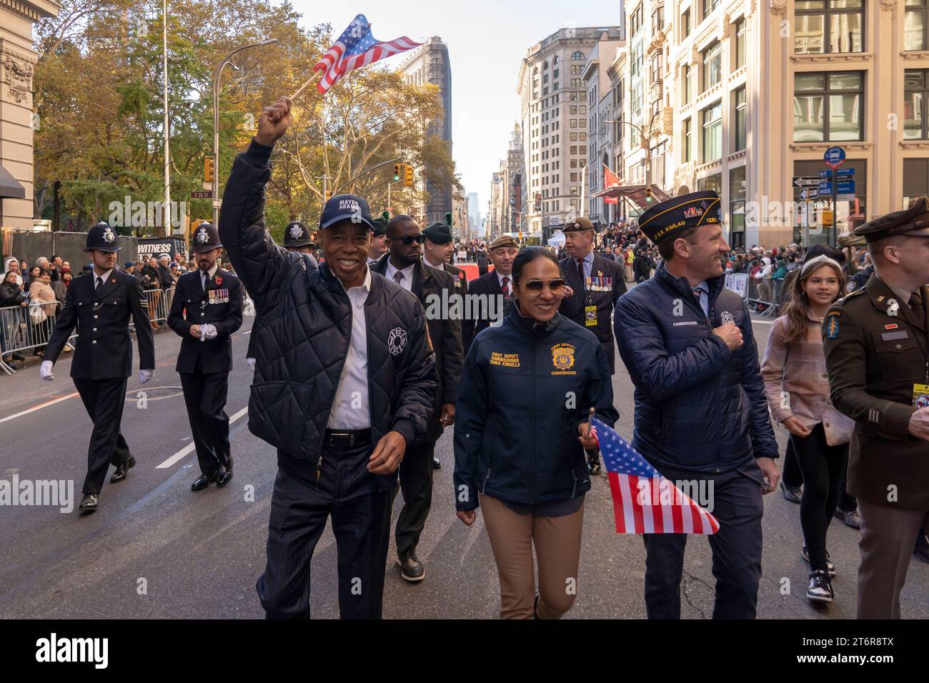 (NEW) Veteran's Day Parade Held In New York City. November 11, 2023 ...