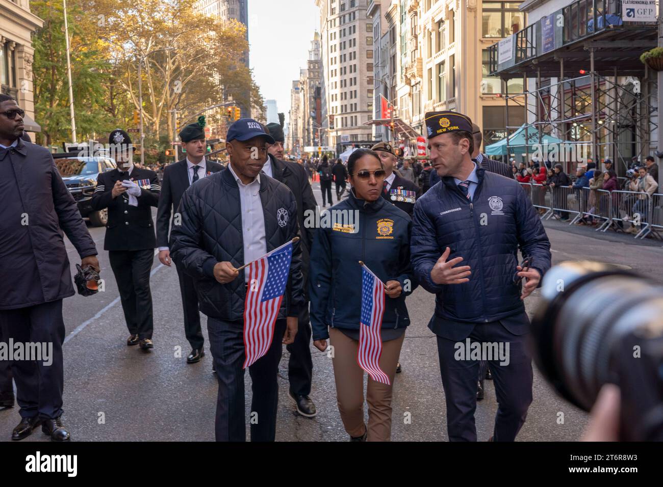 (NEW) Veteran's Day Parade Held In New York City. November 11, 2023 ...