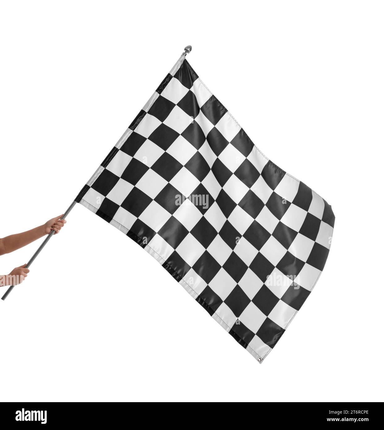 Formula one flag Cut Out Stock Images & Pictures - Alamy