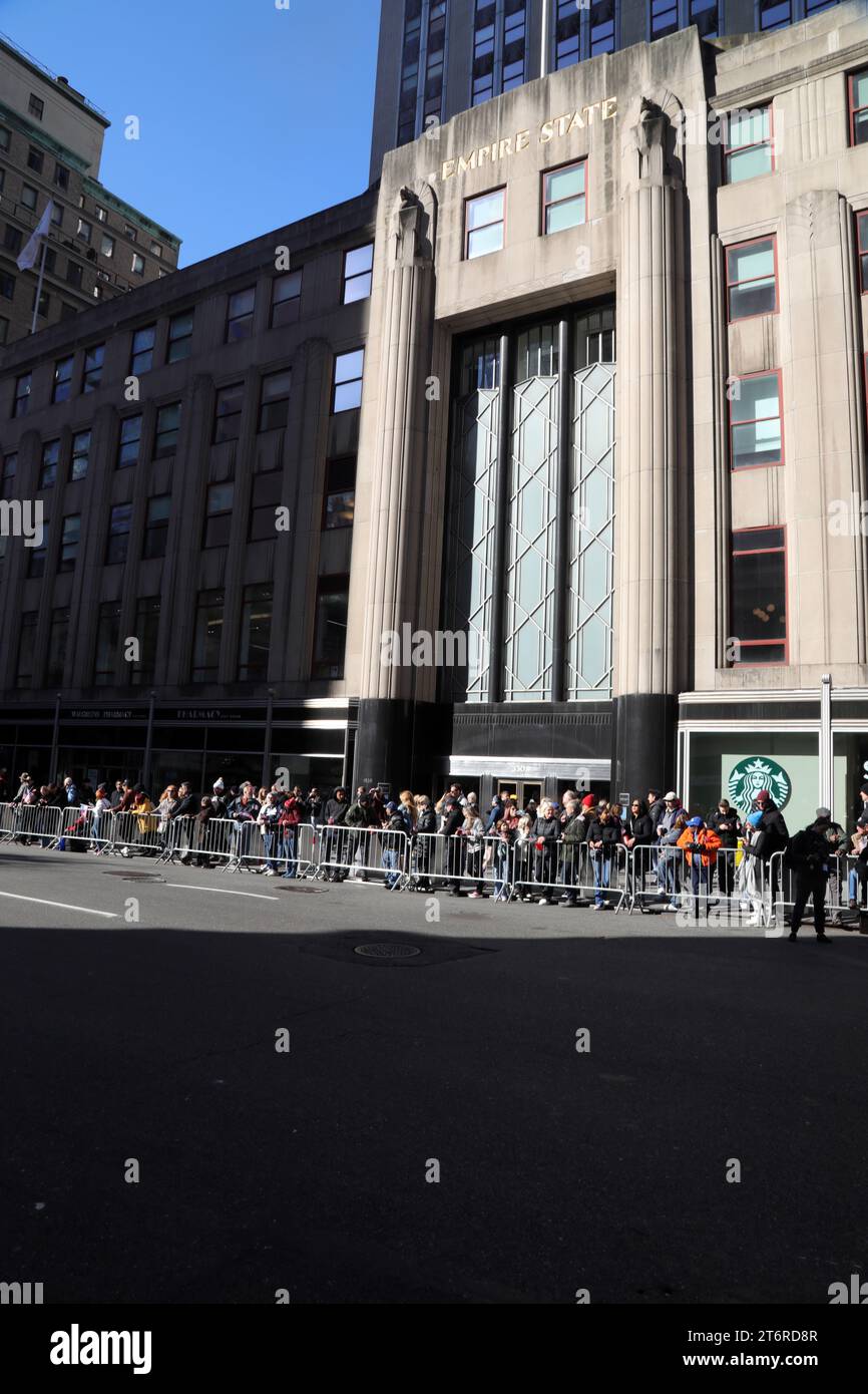 NEW YORK, NEW YORK- NOVEMBER 11: New York City Mayor Eric Adams, NYPD ...