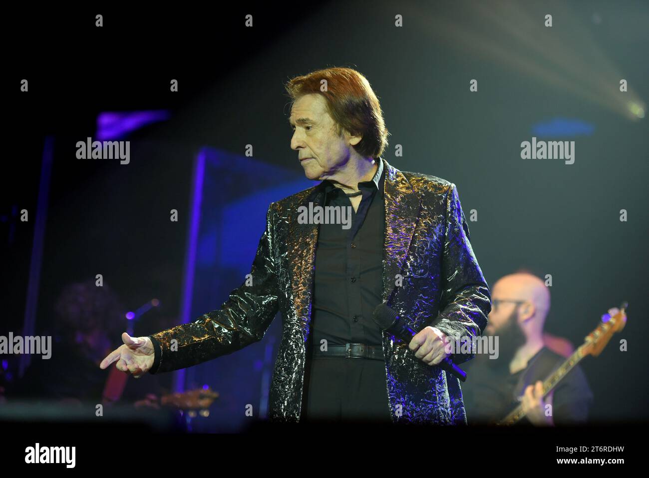 Spanish singer Raphael performs live during his Victoria Tour at the ...