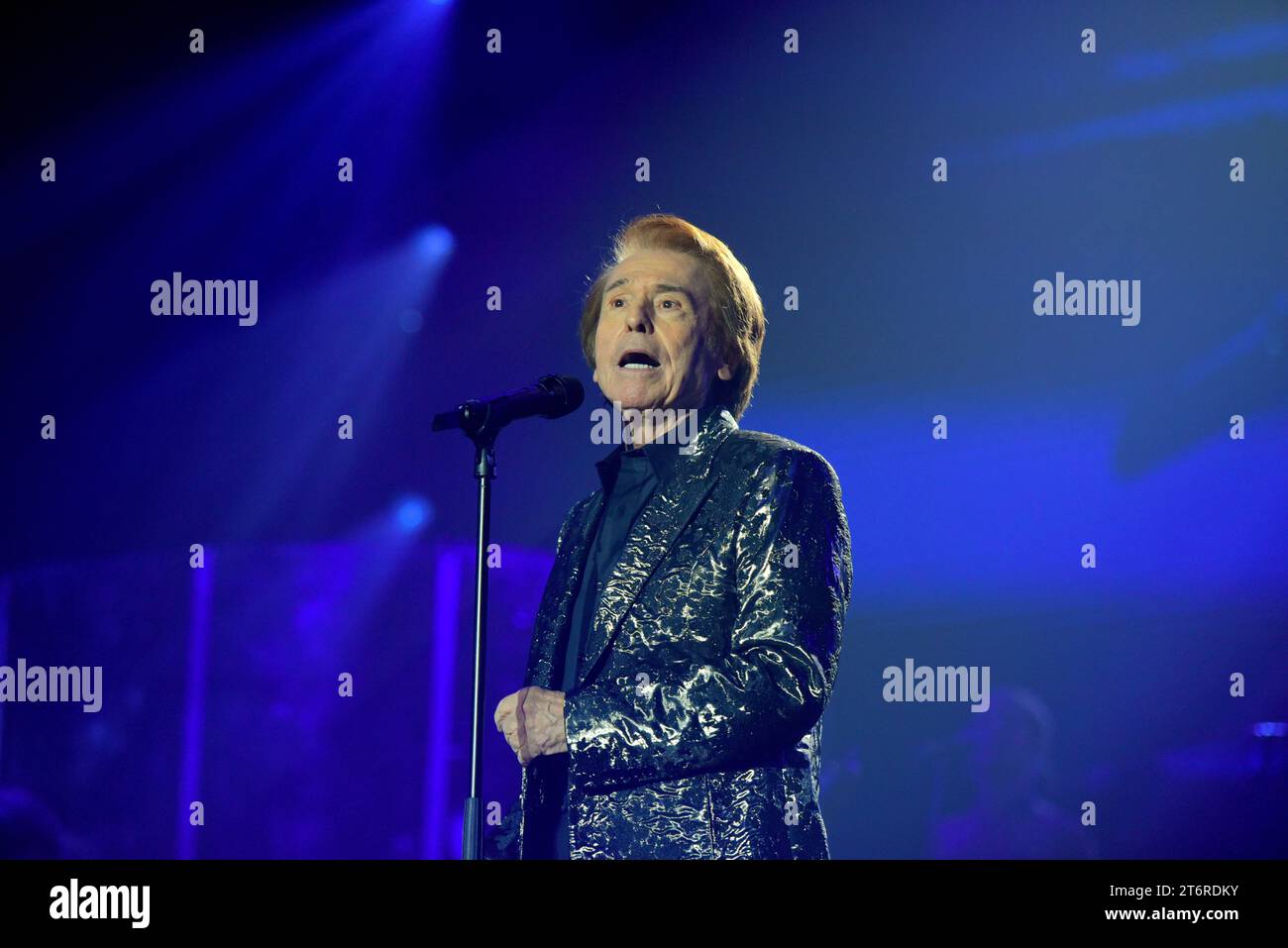 Spanish singer Raphael performs live during his Victoria Tour at the ...