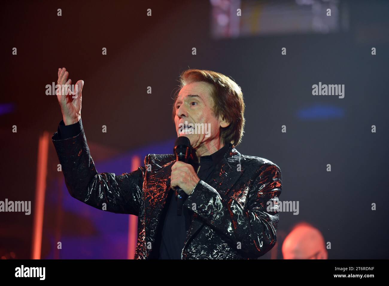 Spanish singer Raphael performs live during his Victoria Tour at the ...