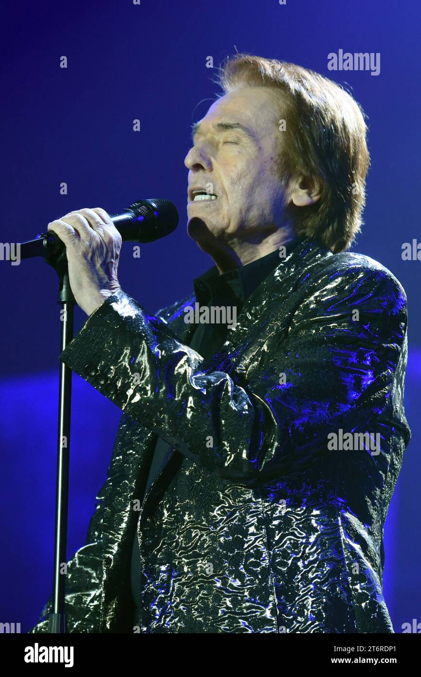 Spanish singer Raphael performs live during his Victoria Tour at the ...