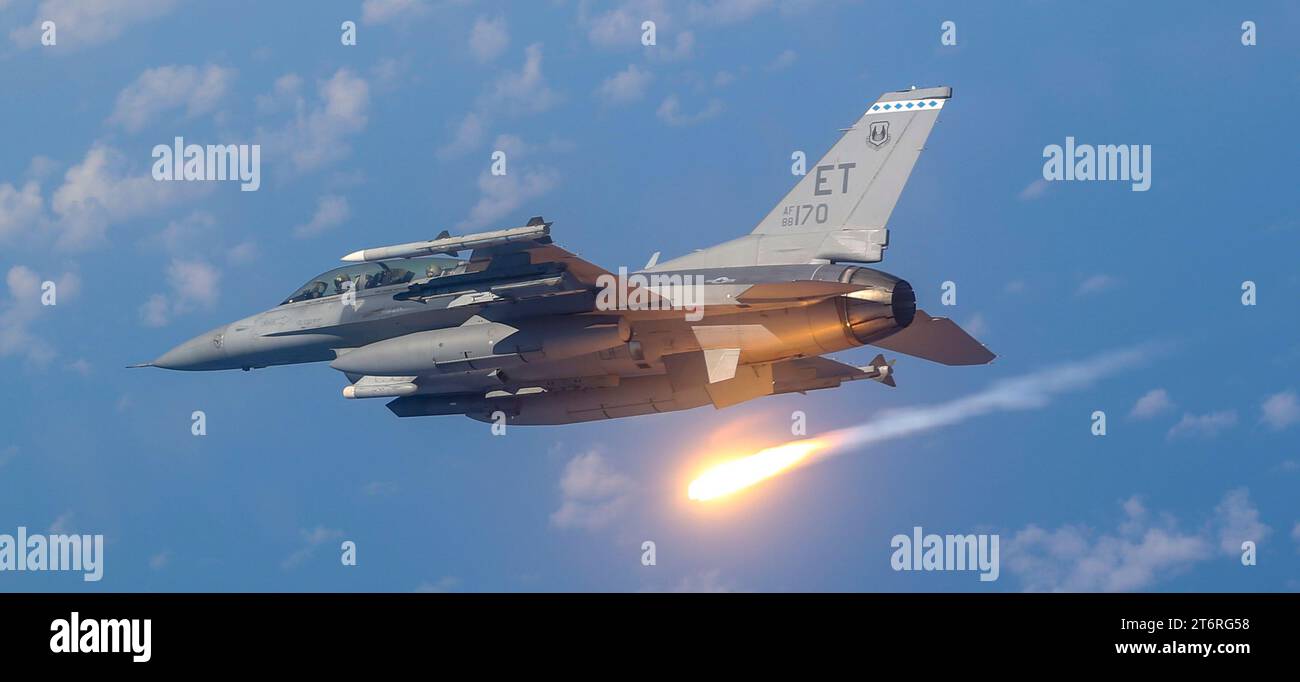 July 2, 2019 - Florida, USA - An F16-D Fighting Falcon pilot from the ...