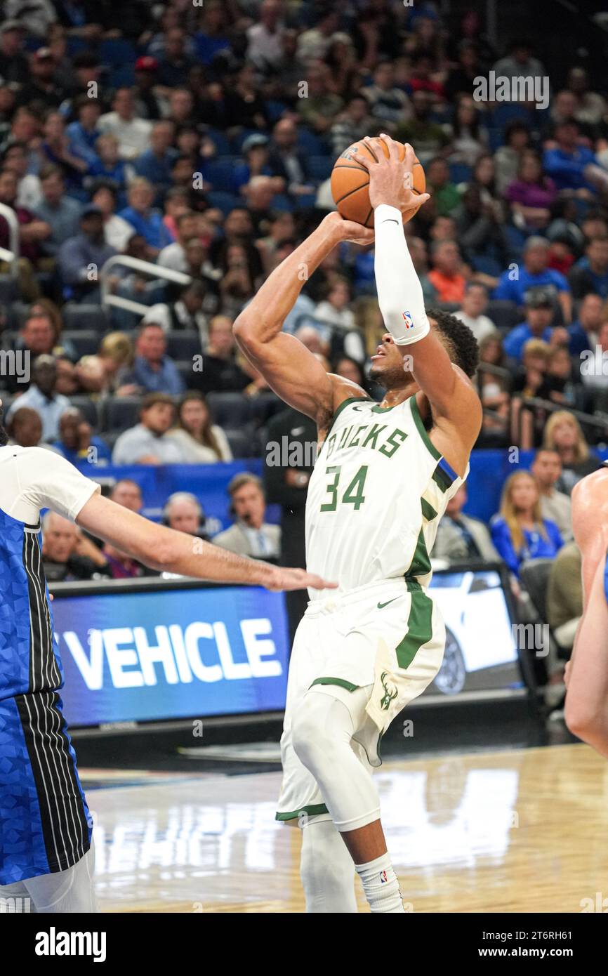Orlando, Florida, USA, November 11, 2023, Milwaukee Bucks forward ...
