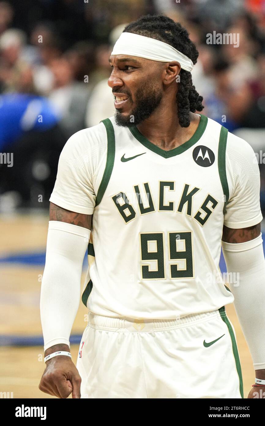 Orlando, Florida, USA, November 11, 2023, Milwaukee Bucks player Jae ...
