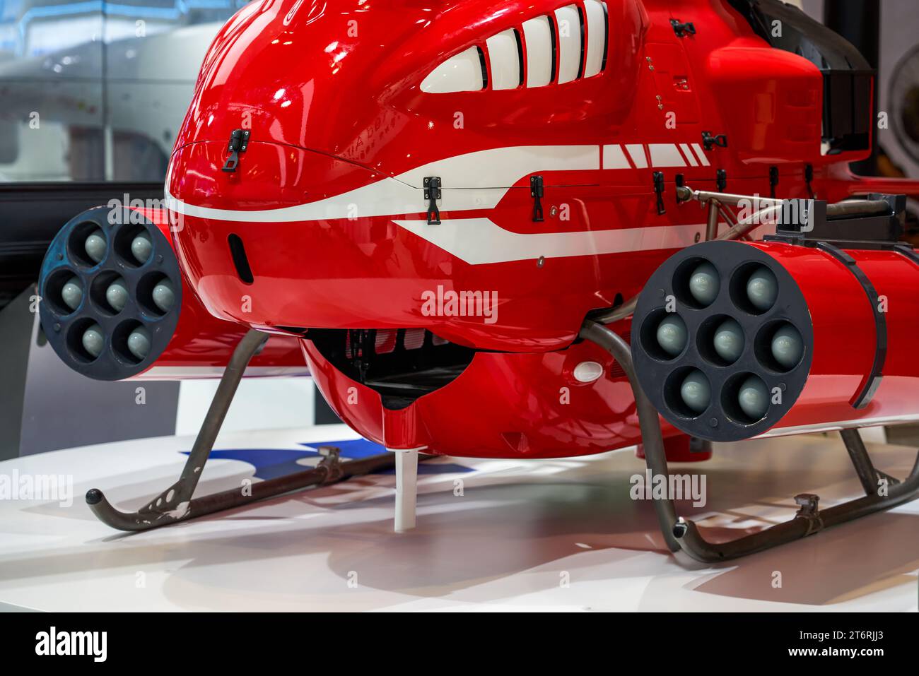 A fire rescue unmanned helicopter Stock Photo - Alamy