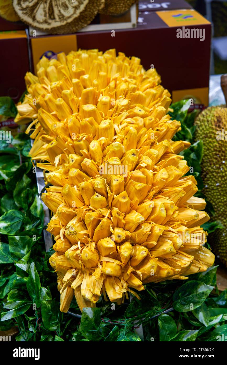 Hainan yellow fleshed jackfruit hi-res stock photography and images - Alamy