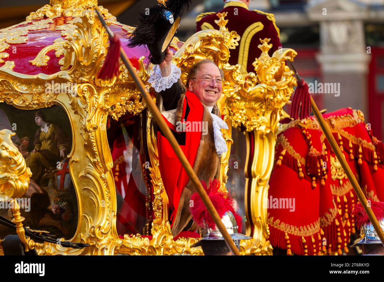 (231112) -- LONDON, Nov. 12, 2023 (Xinhua) -- Alderman Michael Mainelli ...