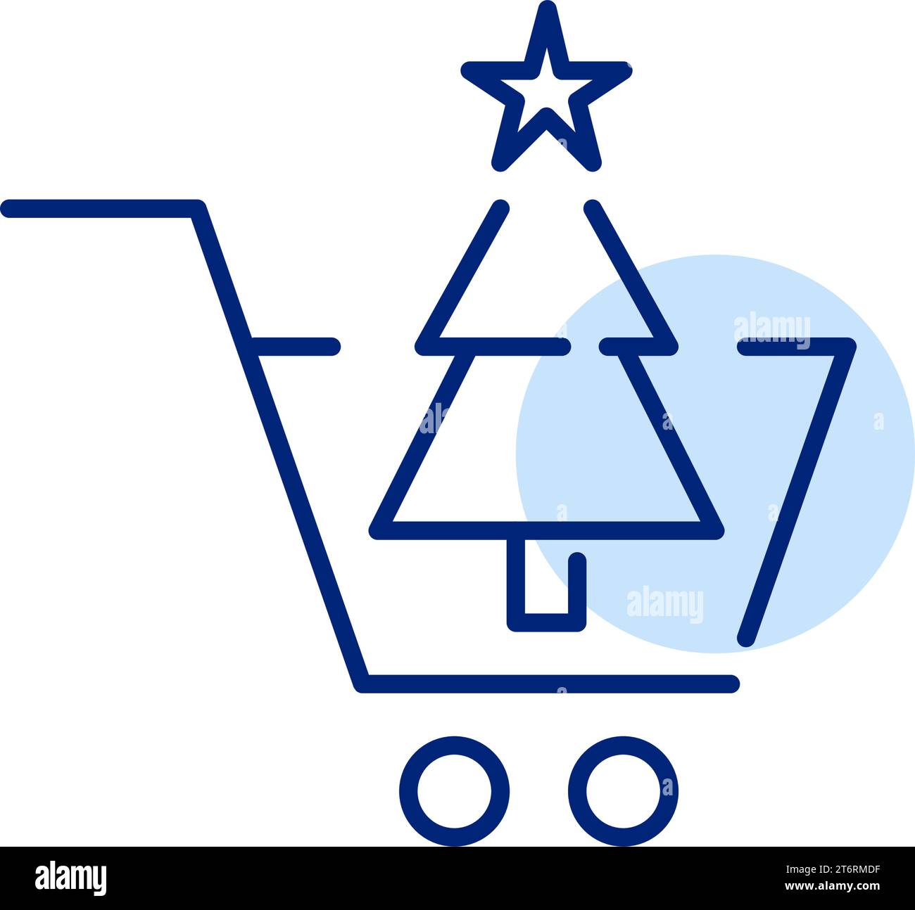 Perfect xmas tree Stock Vector Images - Alamy