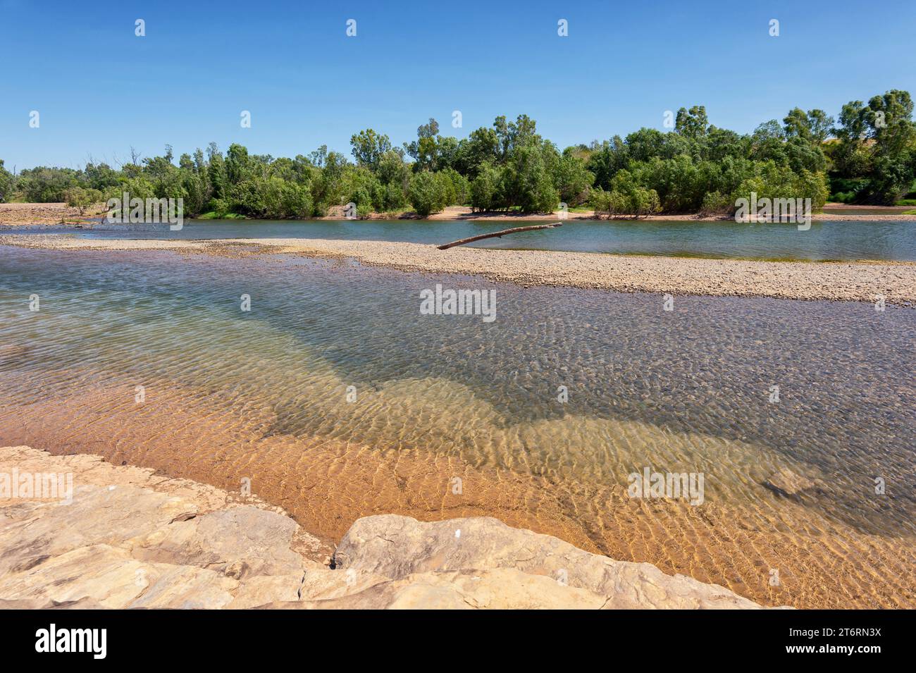 Sand Patterns in the Orb River, Duncan Road, Kimberley Region, Western ...