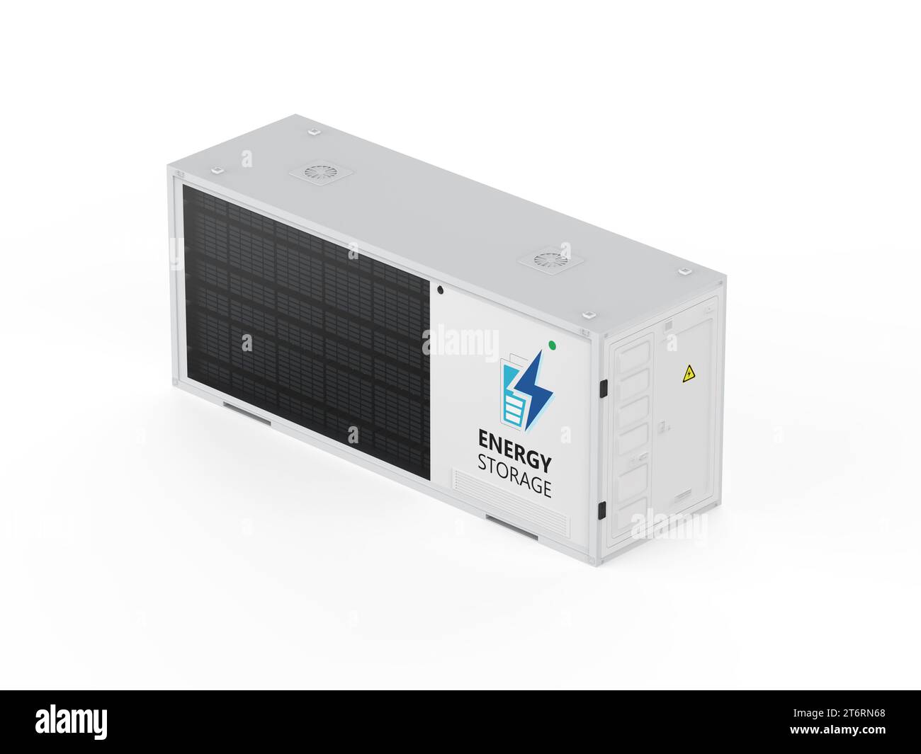 3d rendering energy storage system or battery container unit isolated ...