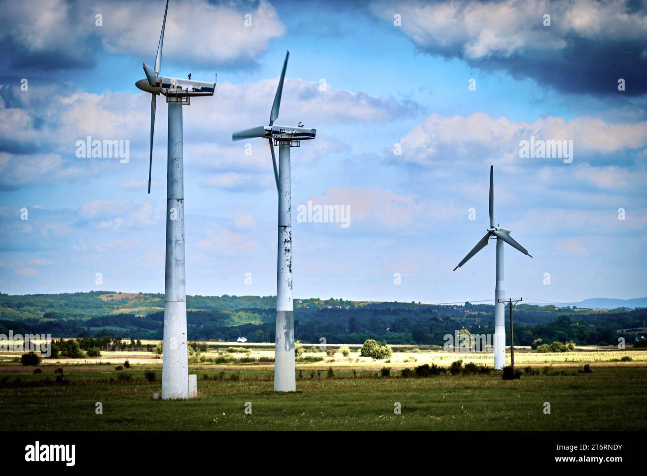 Landscape wind farm electrical hi-res stock photography and images - Alamy