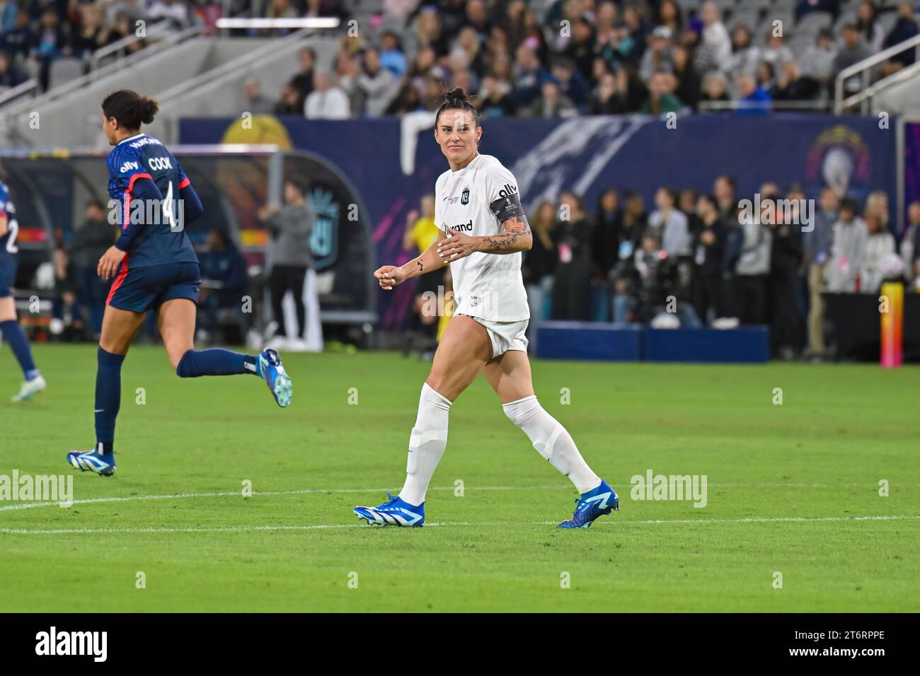 November 11, 2023: Gotham FC defender Ali Krieger (11) during the NWSL ...