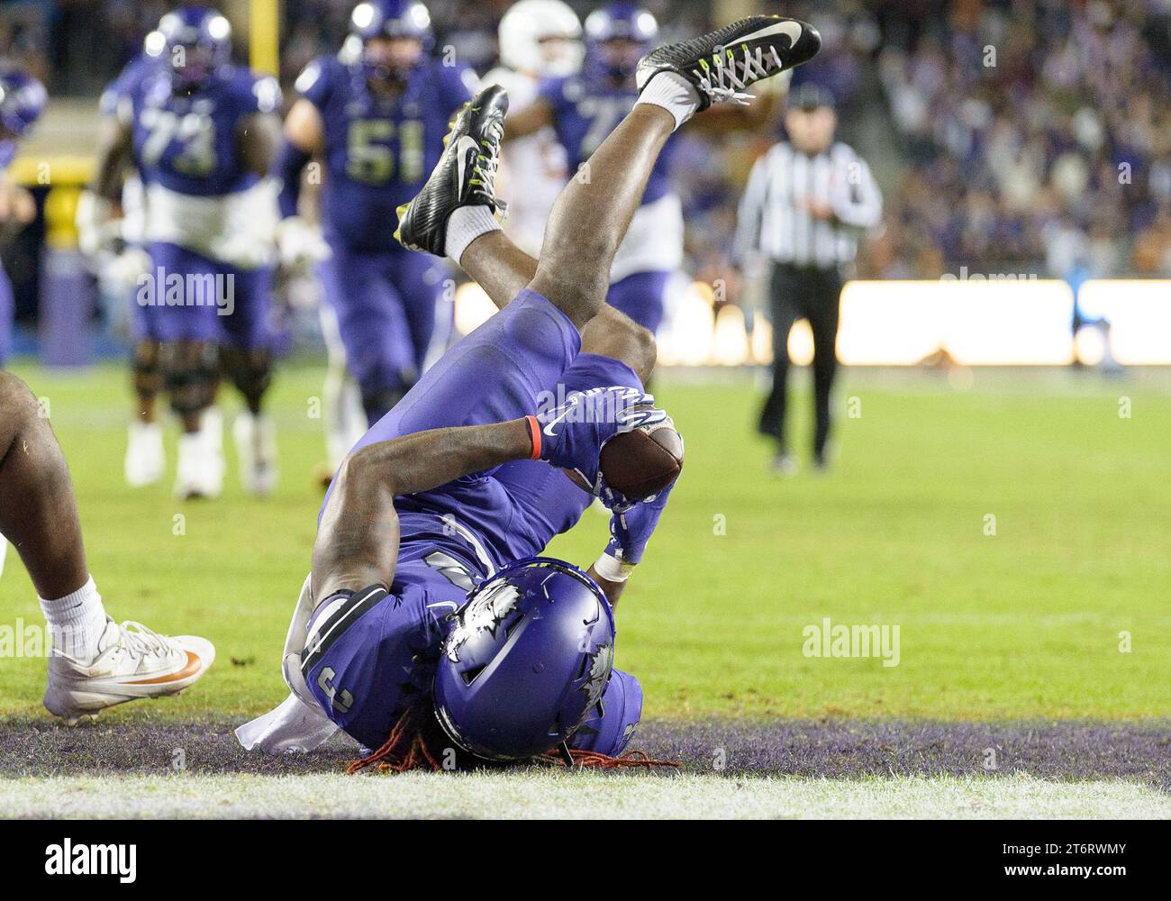 November 11 2023: TCU Horned Frogs wide receiver Savion Williams (3 ...