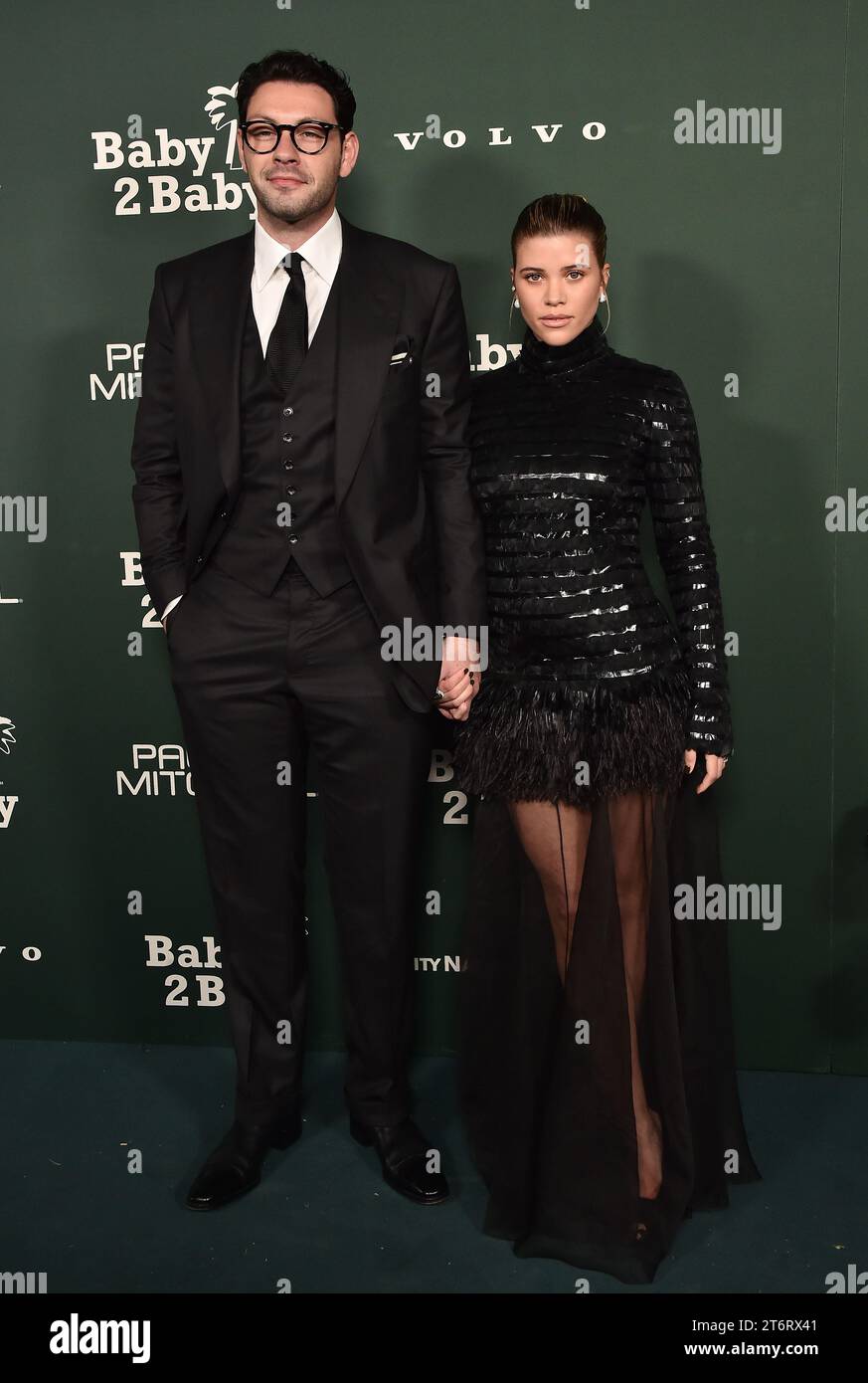 Sofia Richie and Elliot Grainge arriving at the 2023 Baby2Baby Gala ...