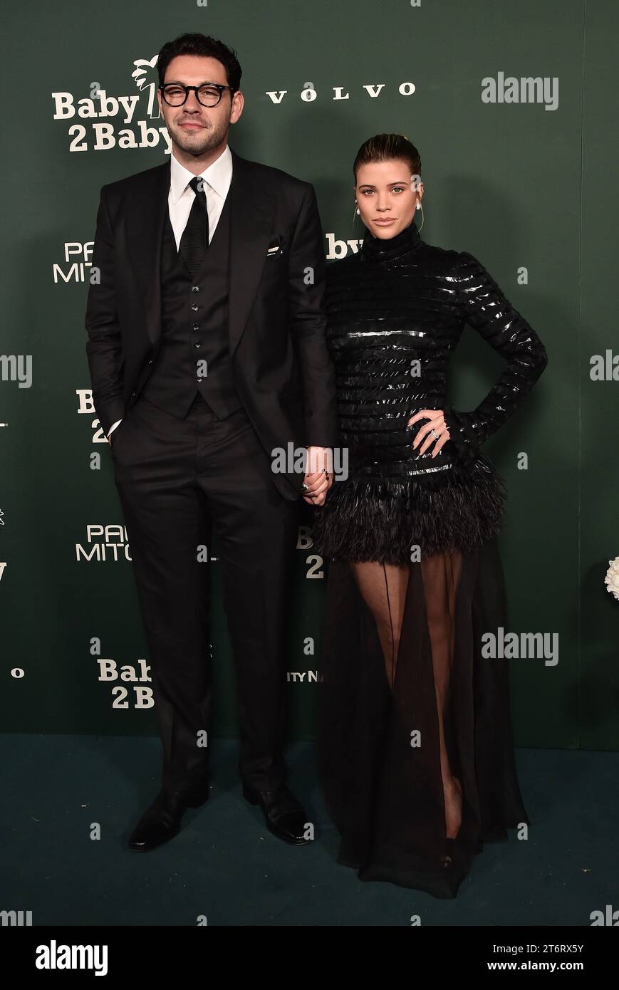 Sofia Richie and Elliot Grainge arriving at the 2023 Baby2Baby Gala ...