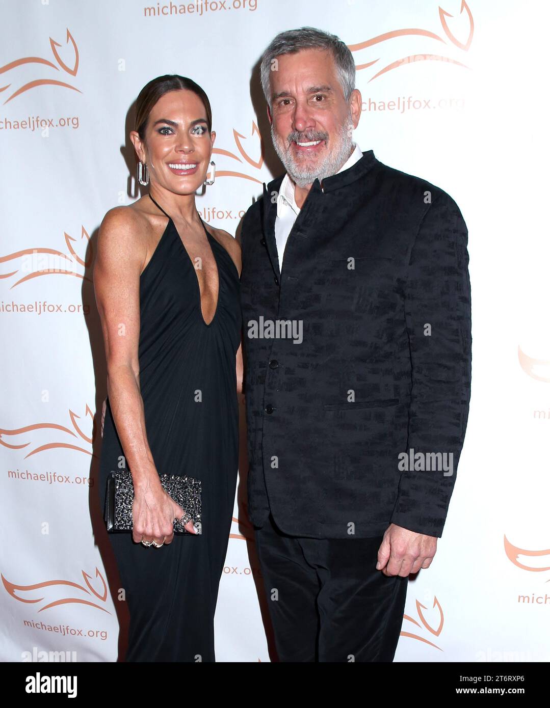 Paulina Neely and Cam Neely attending the Michael J. Fox Foundation ...