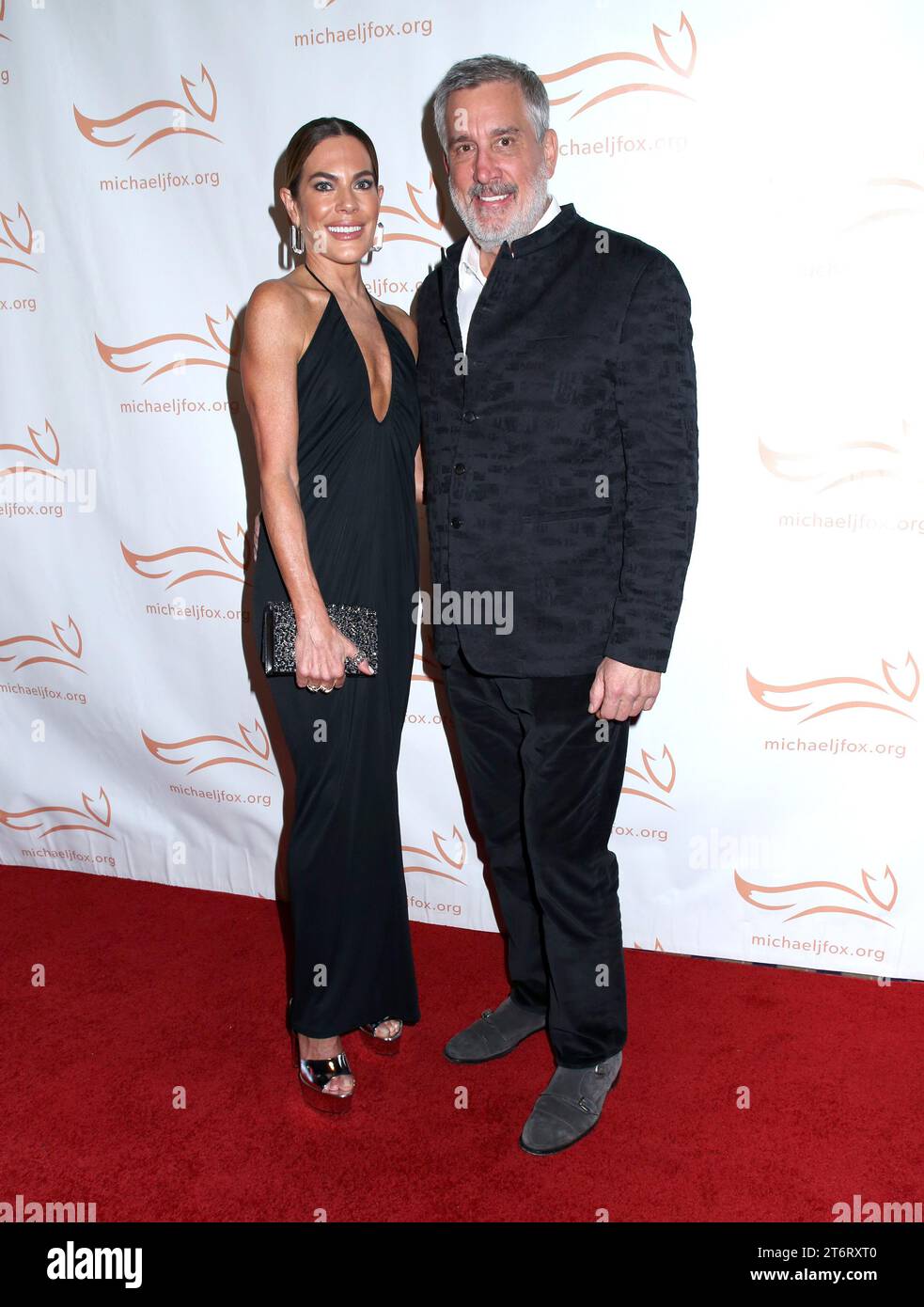 Paulina Neely and Cam Neely attending the Michael J. Fox Foundation ...