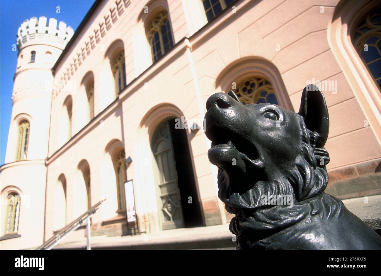 Jagdschloss, Hunting Castle, 1836, Granitz, Rugen, Germany Stock Photo ...