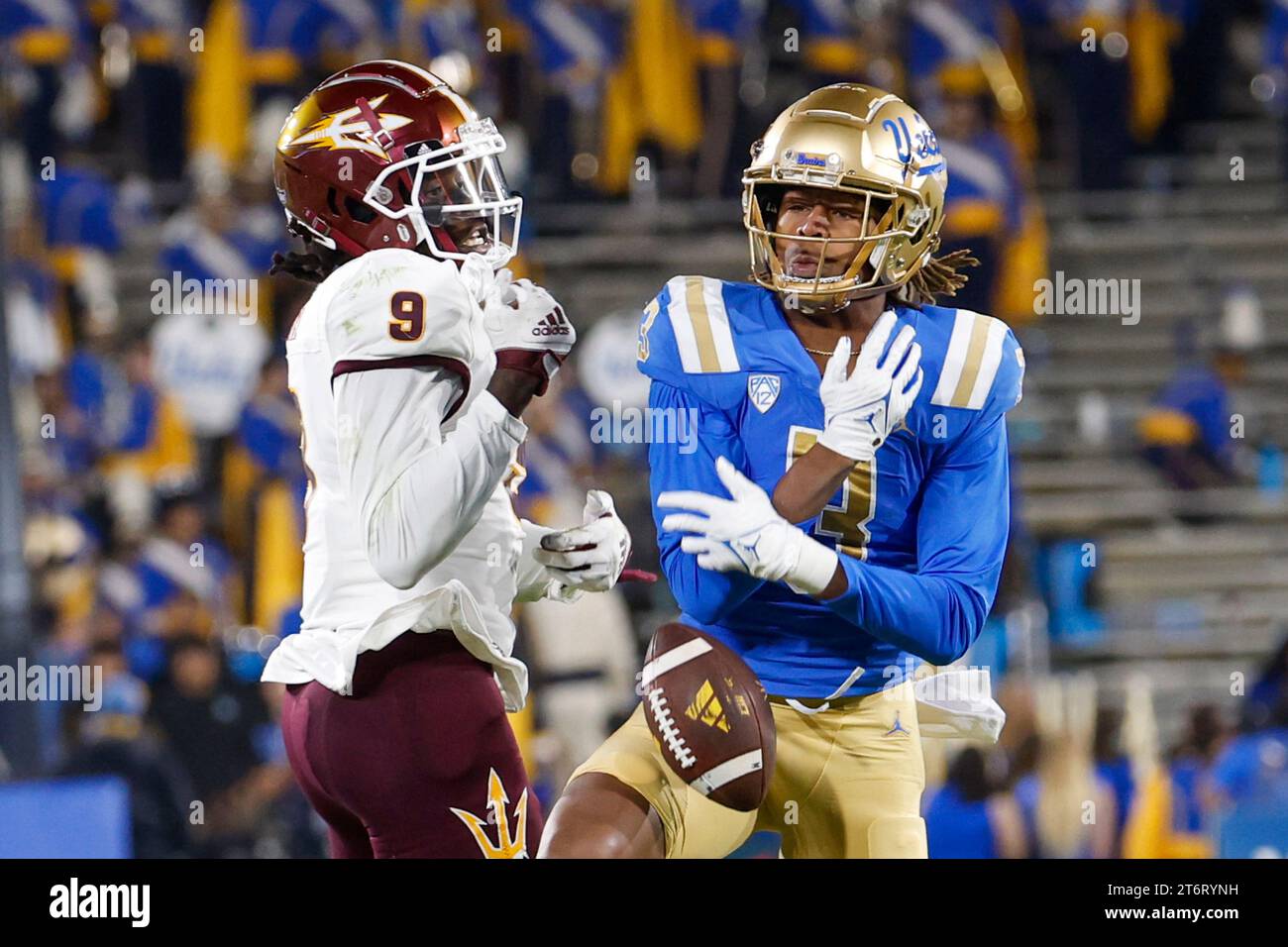 November 11, 2023, Pasadena, California, USA: Arizona State defensive ...