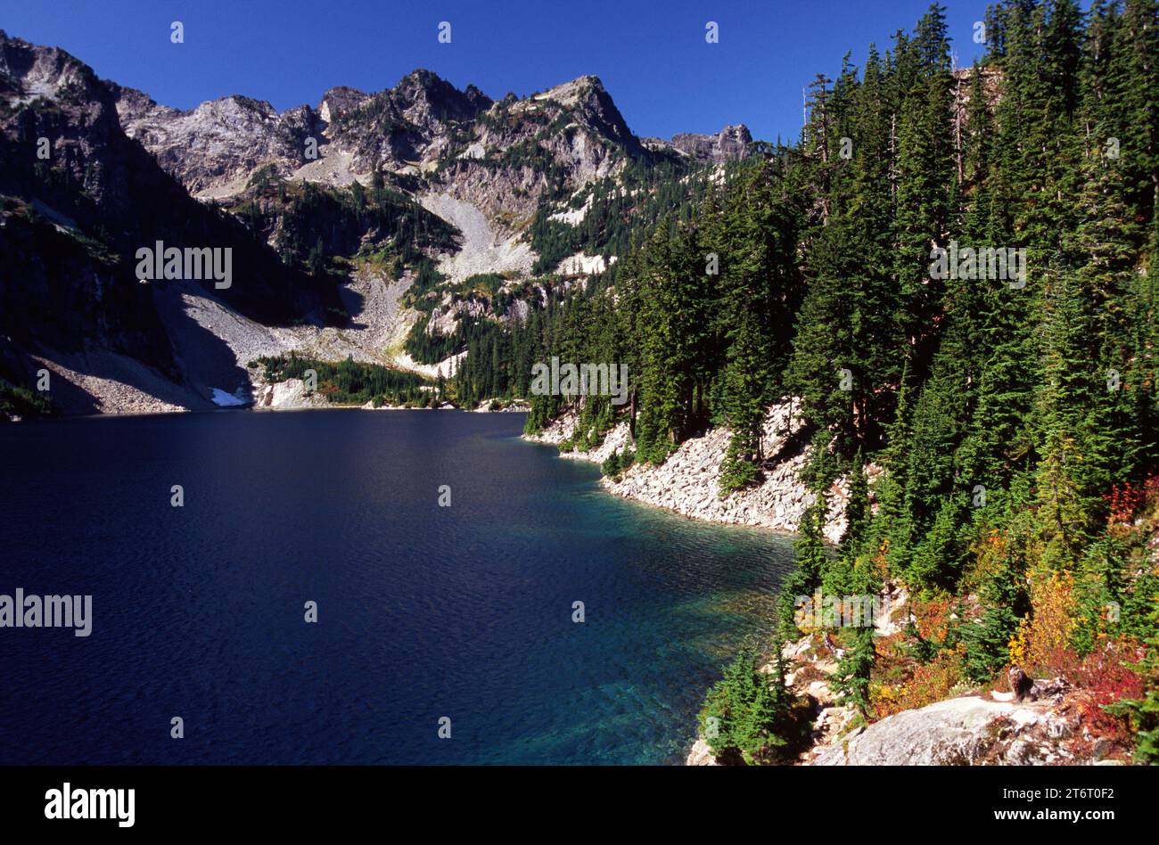 Snow Lake, Alpine Lakes Wilderness, Mt Baker-Snoqualmie National Forest ...
