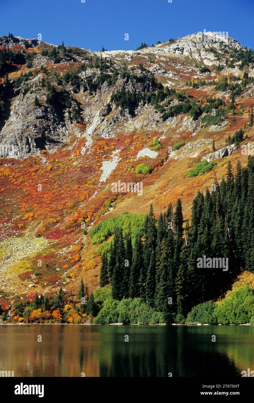 Lake Ann, Okanogan National Forest, Washington Stock Photo - Alamy
