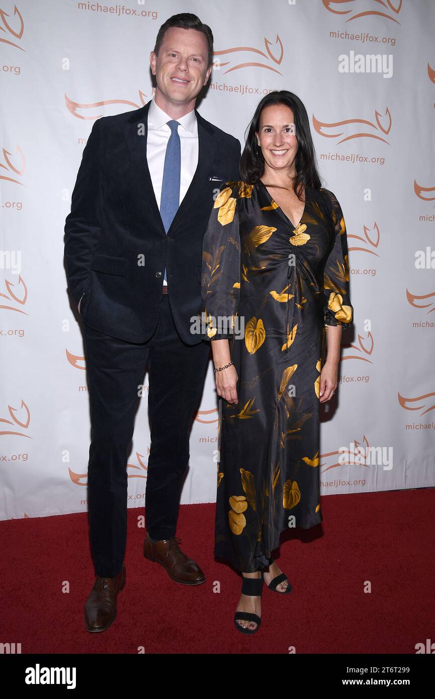 (L-R) Willie Geist and Christina Geist attend the 2023 ‘A Funny Thing ...