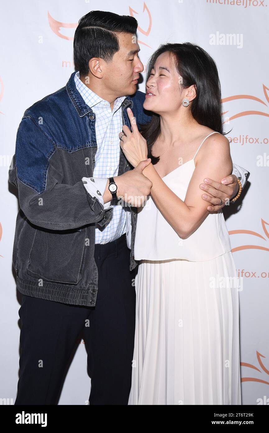 (L-R) Ronny Chieng and Hannah Pham attend the 2023 ‘A Funny Thing Happened On The Way To Cure ...