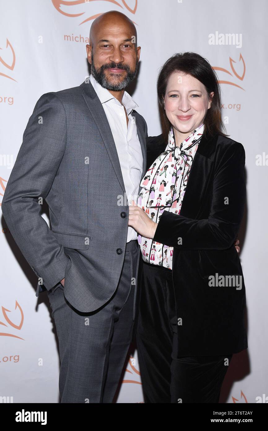 (L-R) Keegan-Michael Key and Elle Key attend the 2023 ‘A Funny Thing ...