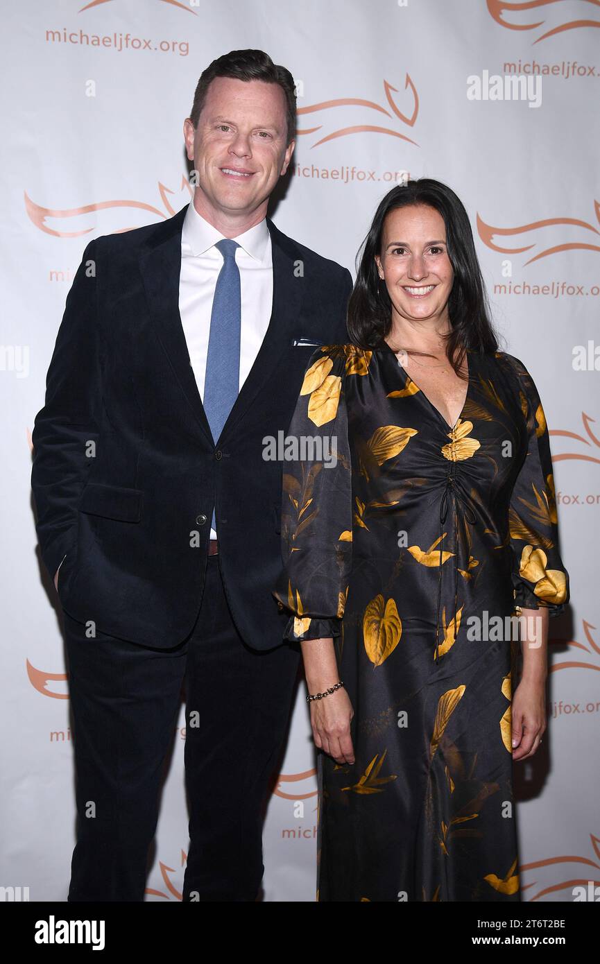 (L-R) Willie Geist and Christina Geist attend the 2023 ‘A Funny Thing ...