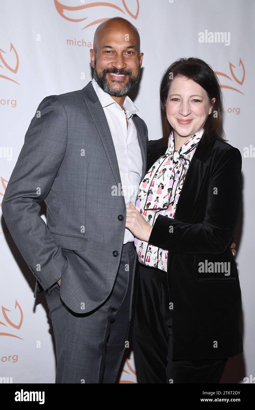 (L-R) Keegan-Michael Key and Elle Key attend the 2023 ‘A Funny Thing ...