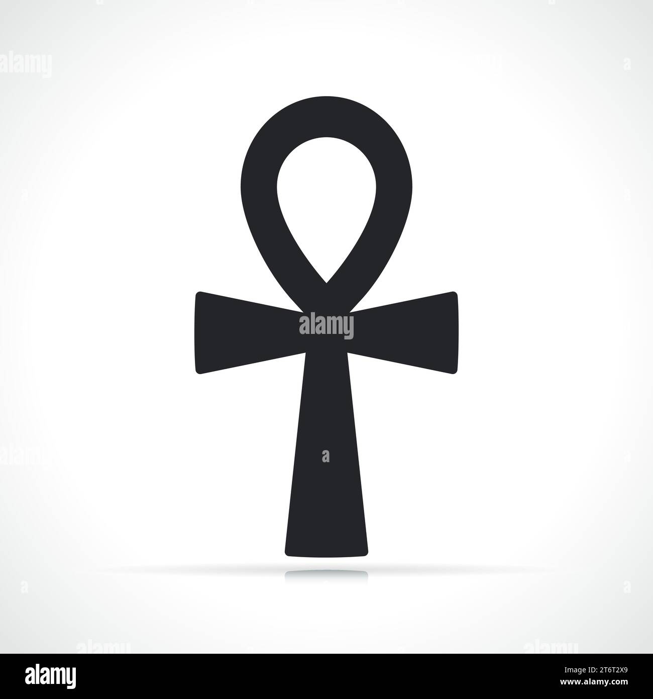 Illustration of egyptian ankh on white background Stock Vector Image ...