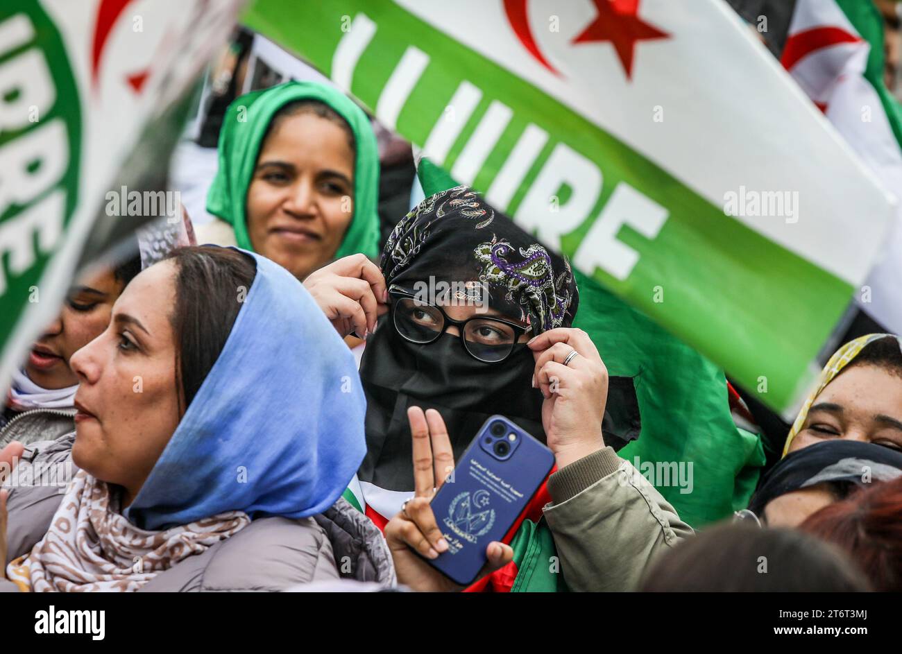 Demonstration street morocco hi-res stock photography and images - Alamy